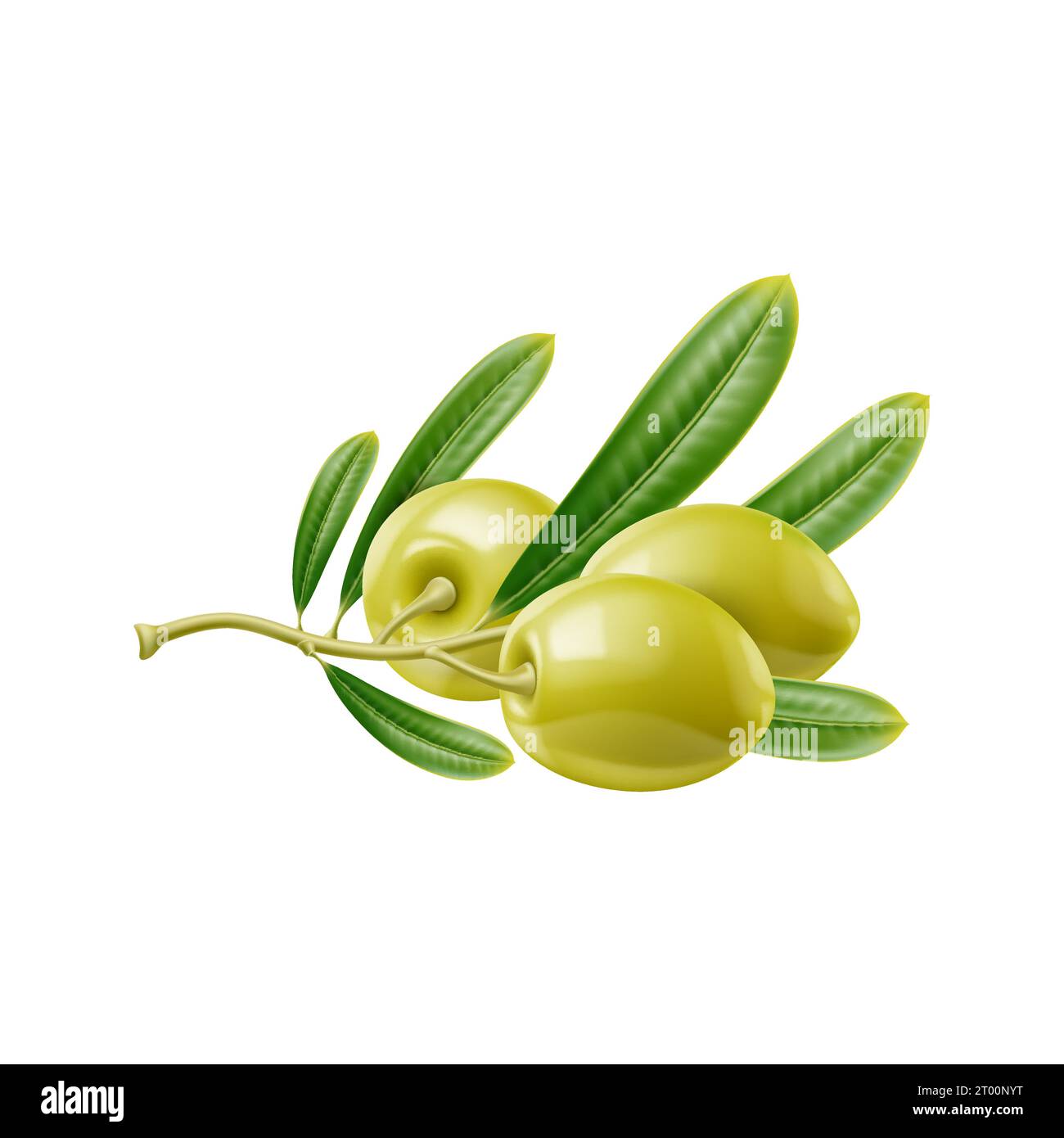 Green olives clustered on hi-res stock photography and images - Alamy