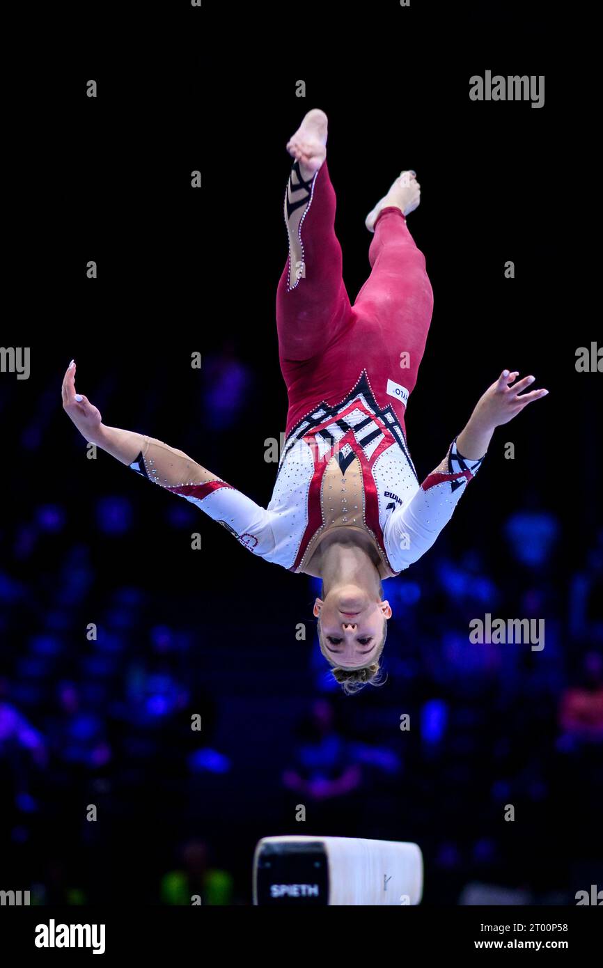 Antwerpen, Belgium. 02nd Oct, 2023. Gymnastics: World Championship 2023 ...