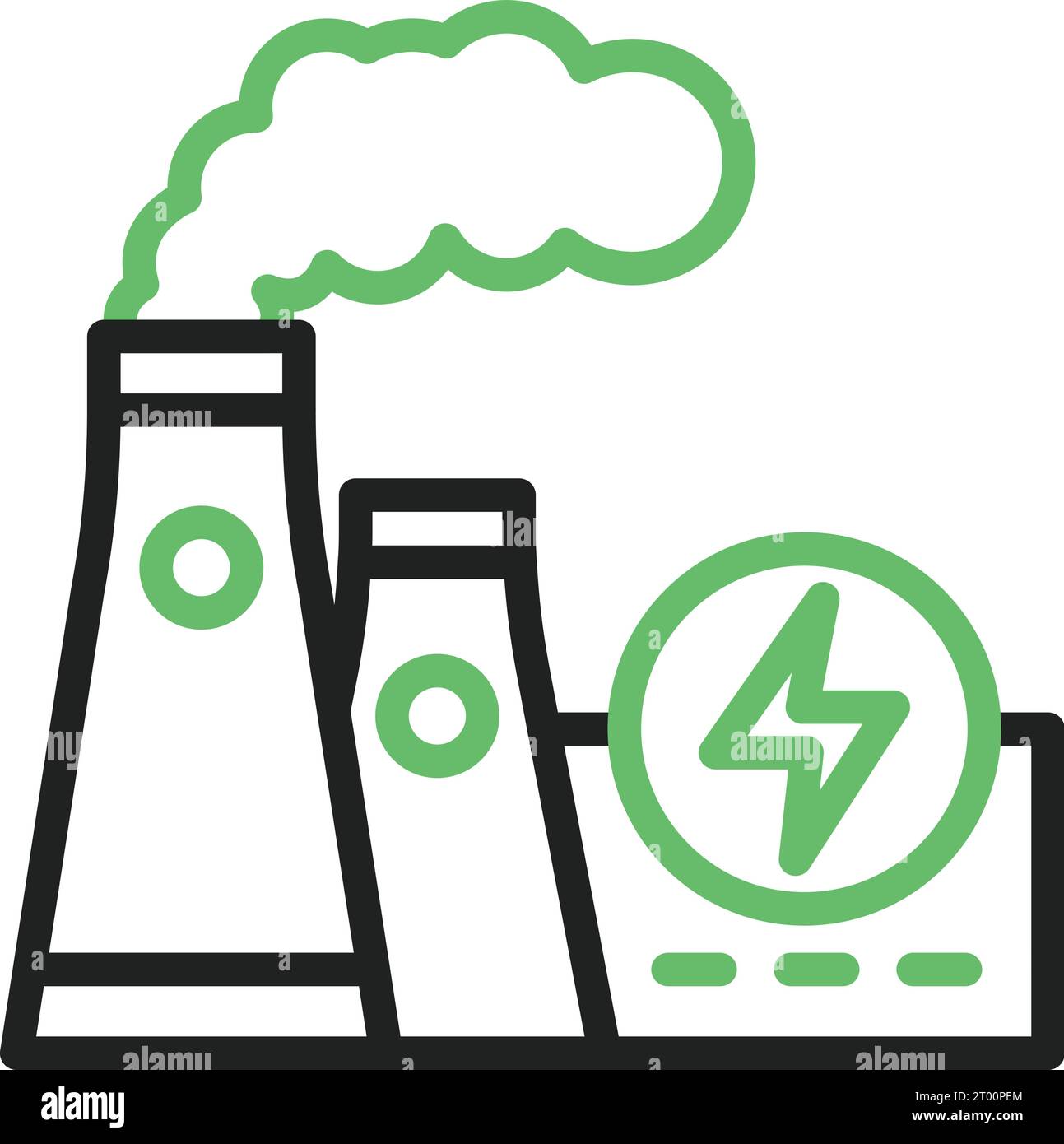 Power Station icon vector image Stock Vector Image & Art - Alamy