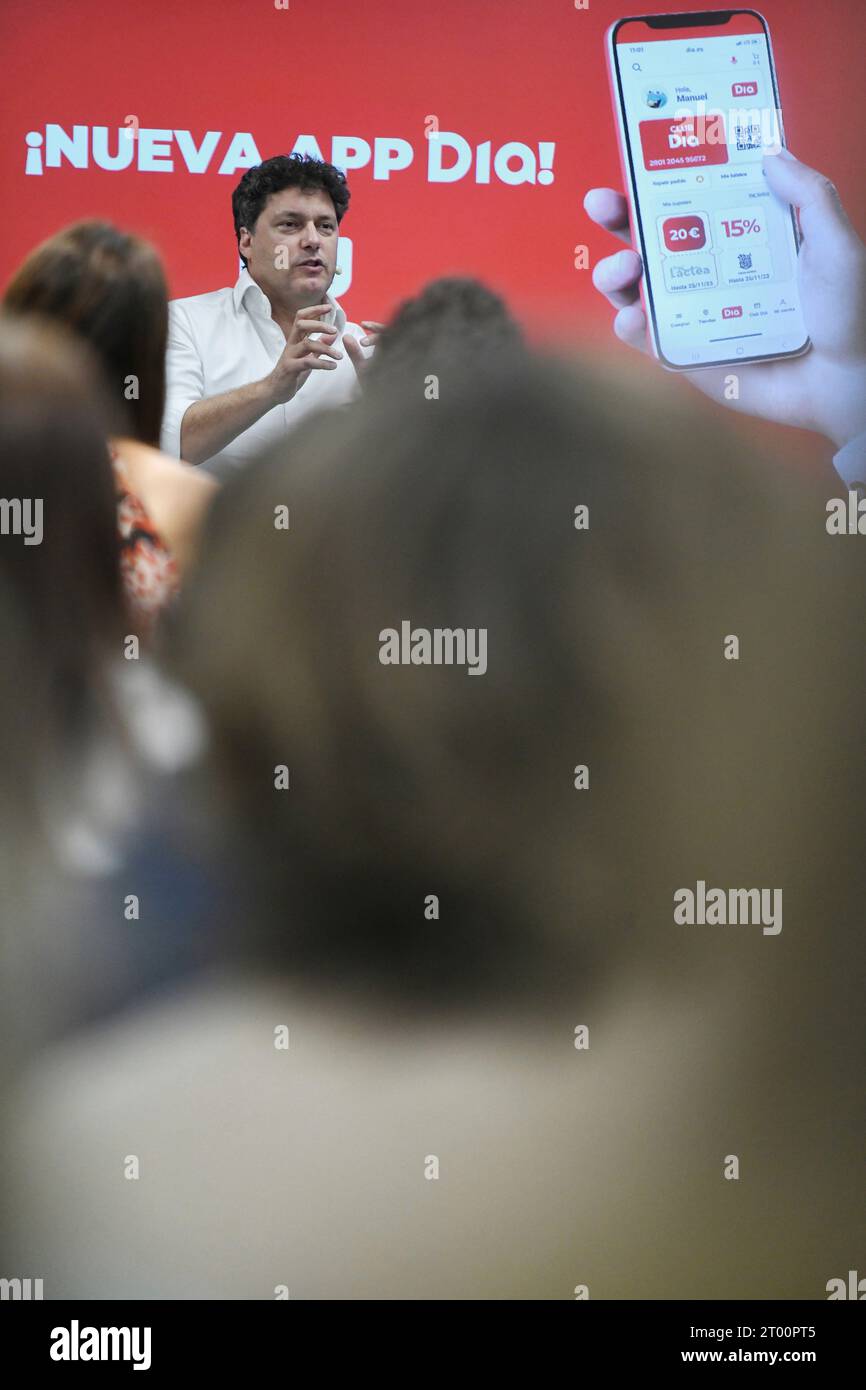 Dia Spain board member Ricardo Álvarez presents Dia's digital ...