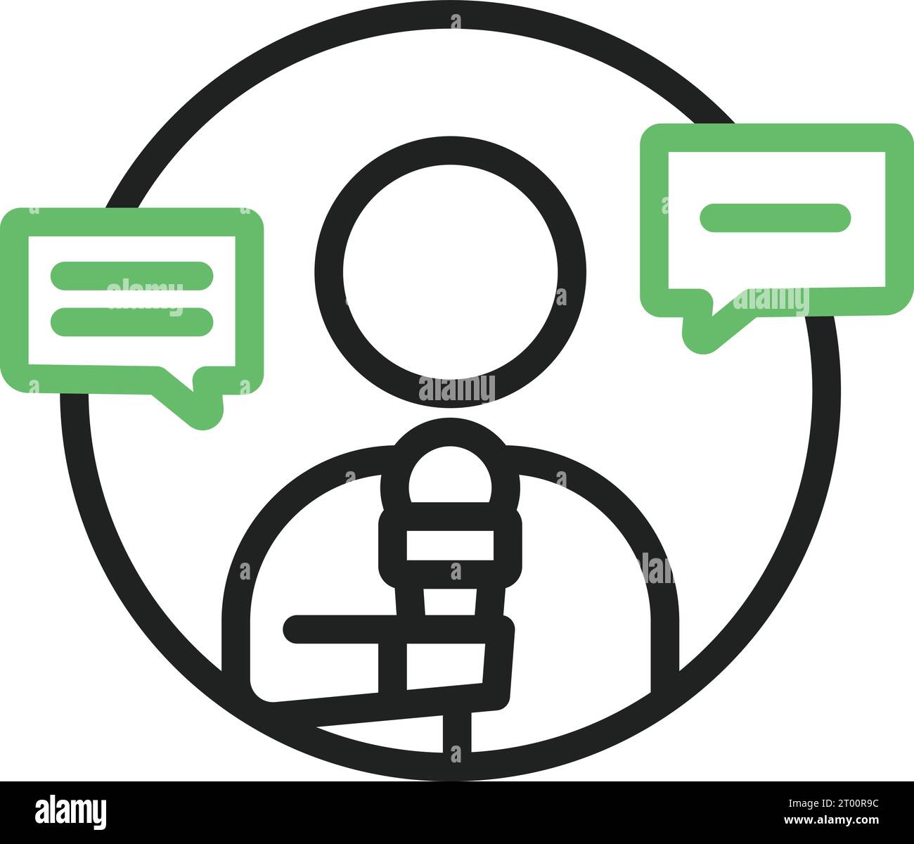 Reporter image Stock Vector Images - Alamy