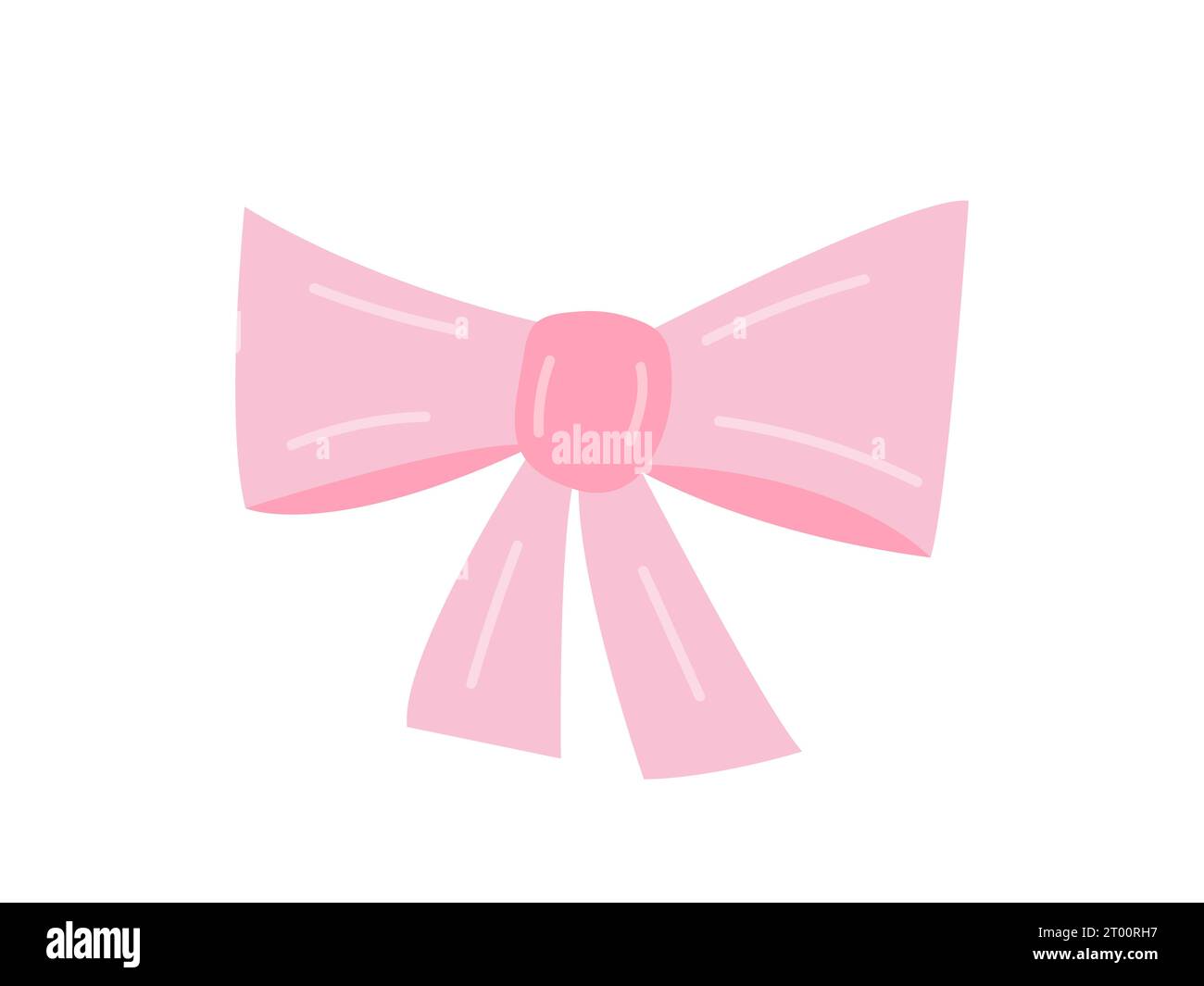 Pink silk tie Stock Vector Images - Alamy