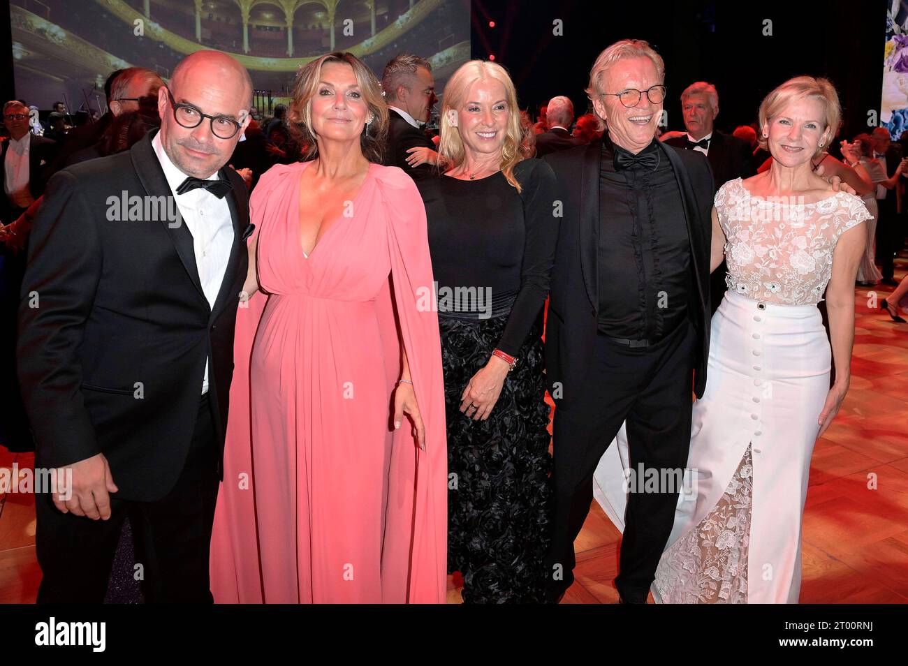 Andreas Thiele, Kim Fisher, Gesine Lippert, Wolfgang Lippert und Andrea ...