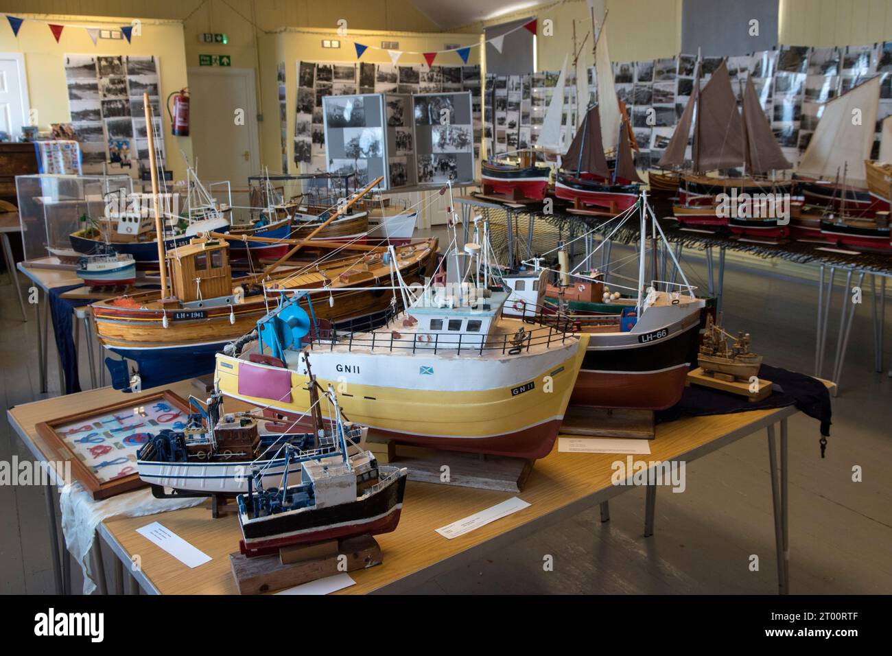 Scottish Fishermans model boats. Cockenzie and Port Seton Friendly ...