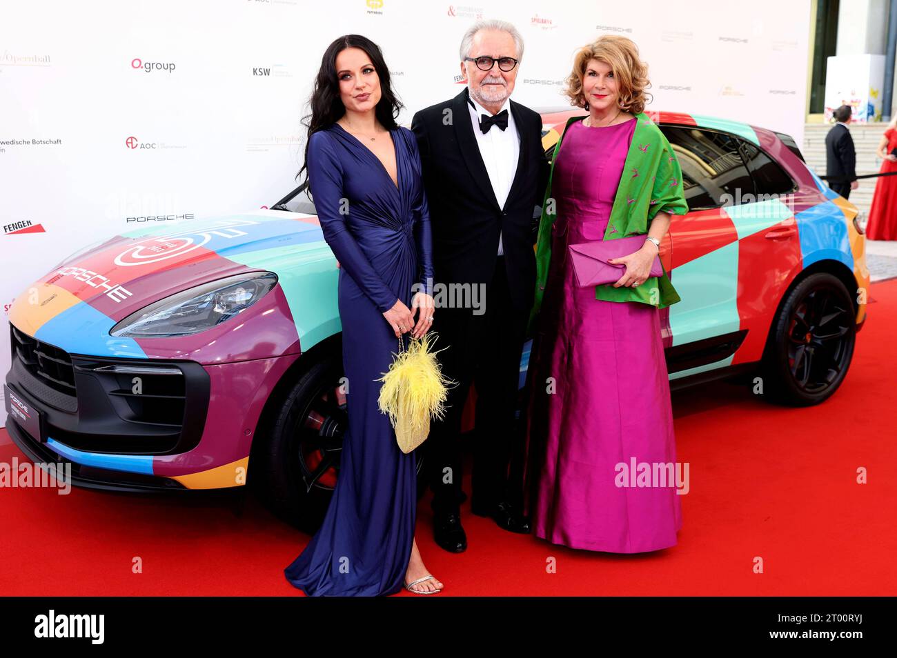 Maxi Fenger, Hans-Werner Honert und Vivian Honert-Boddin beim 28 ...
