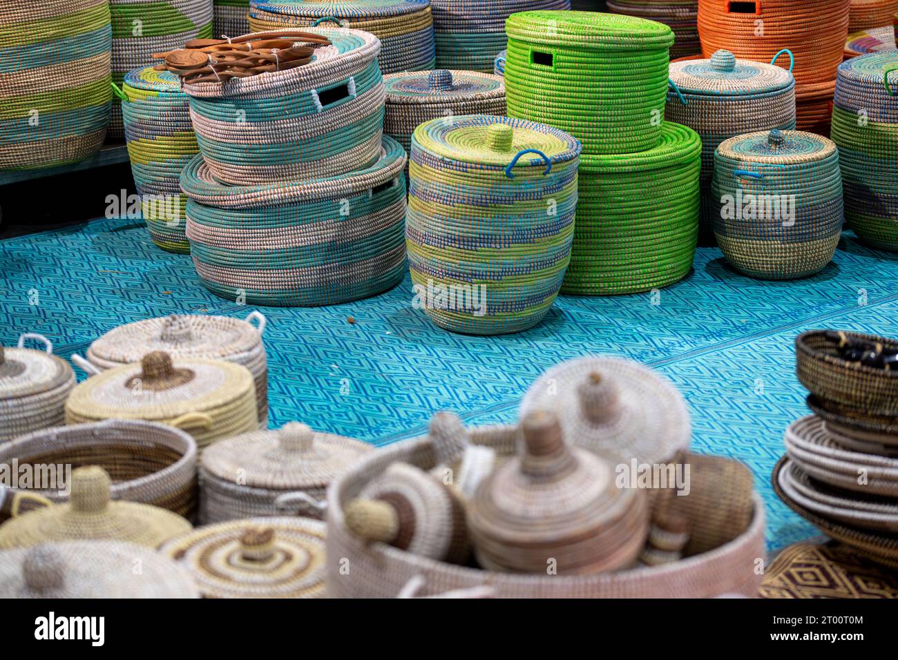 Handcrafted storage baskets hi-res stock photography and images - Alamy