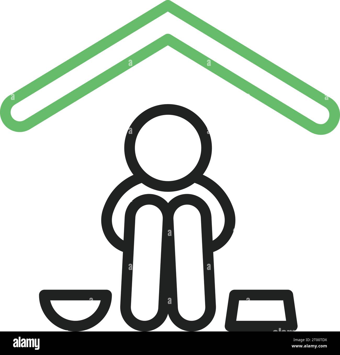 Shelter icon vector image Stock Vector Image & Art - Alamy