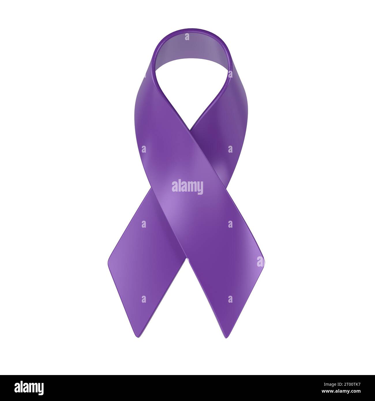 3d icon Violet Ribbon World Pancreatic Cancer day is observed every ...