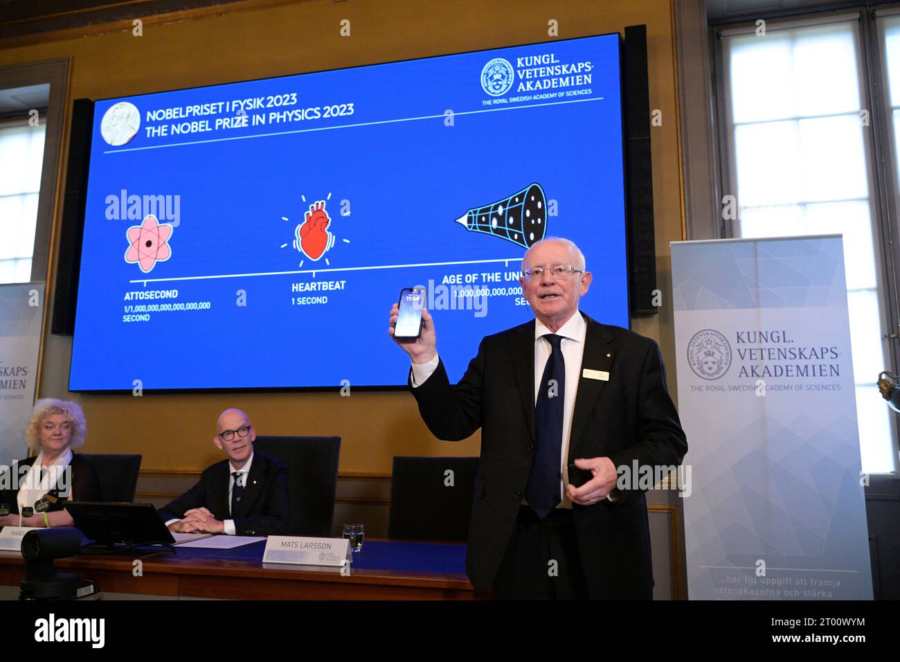 Stockholm, Sweden. 03rd Oct, 2023. STOCKHOLM, SWEDEN 20231003Mats ...