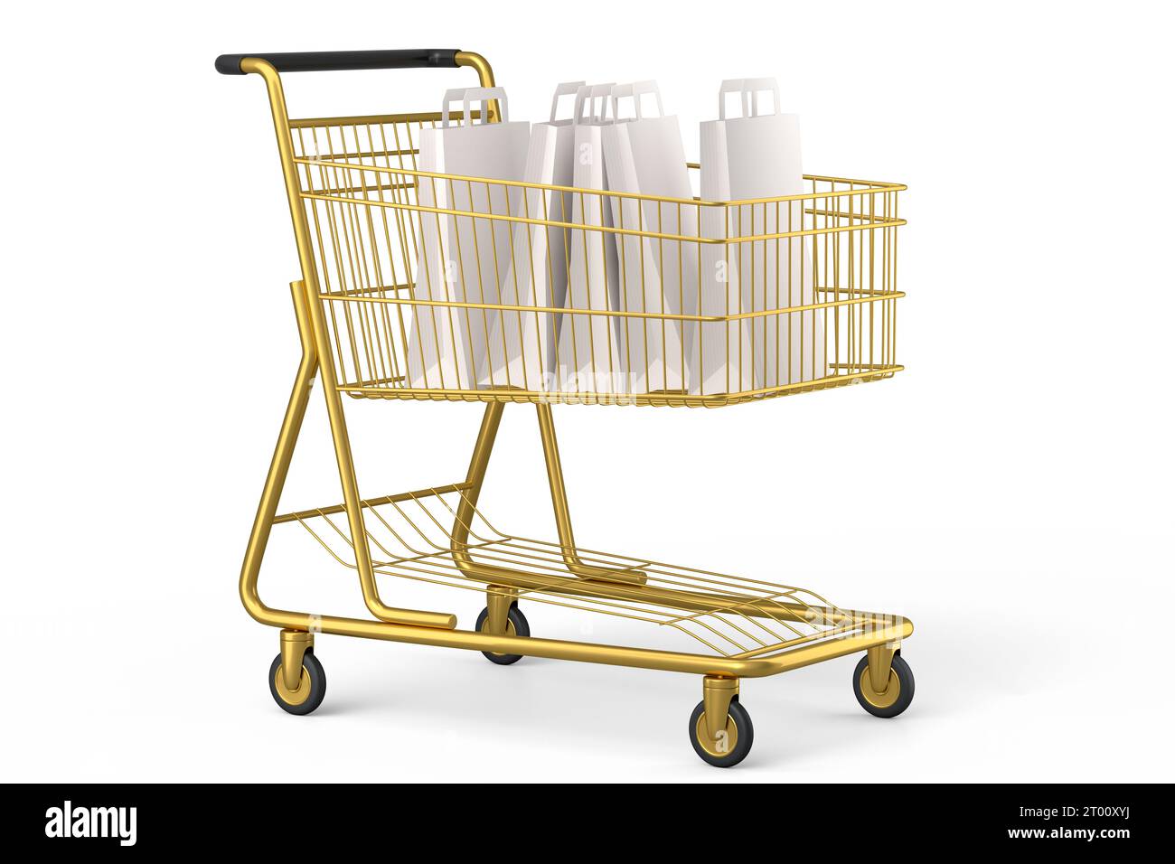 Postman trolley Cut Out Stock Images & Pictures - Alamy