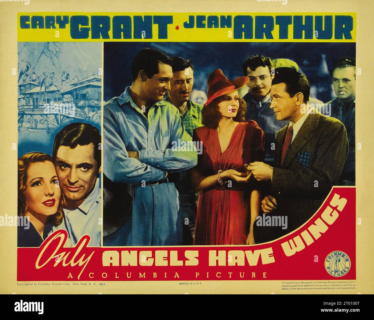 Only Angels Have Wings Year : 1939 USA Director : Howard Hawks Cary ...