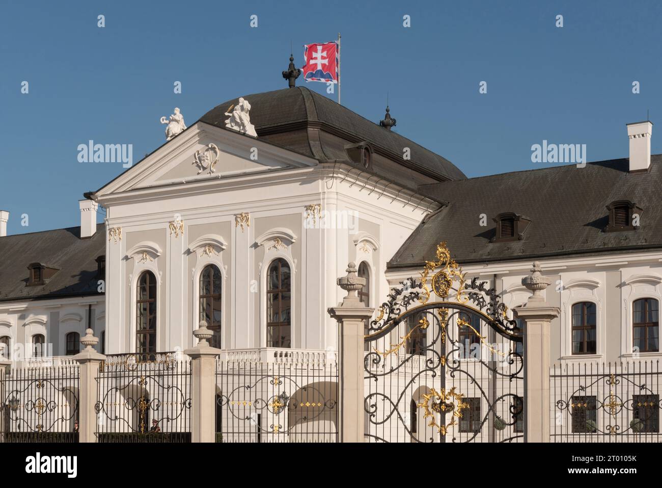 Bratislava, Slovakia. October 3rd 2023 The Grassalkovich Palace. The ...