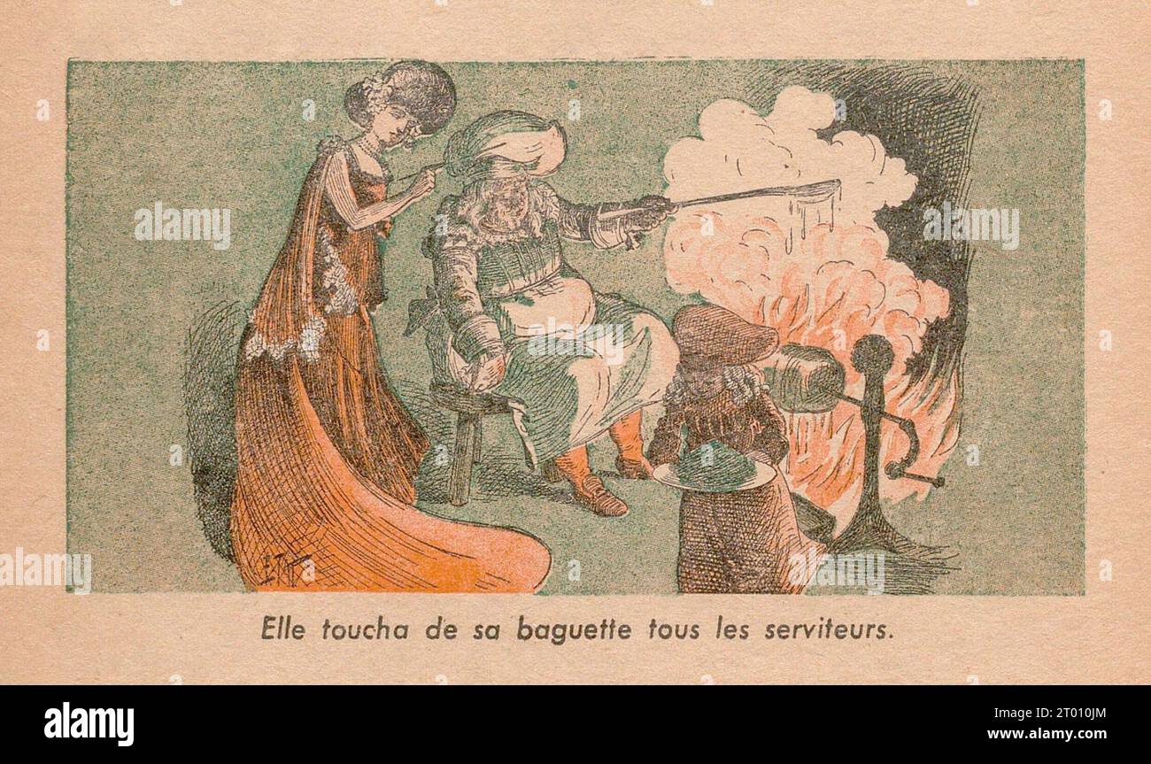 The Sleeping Beauty in the Wood 'Immediately upon her touching them ...