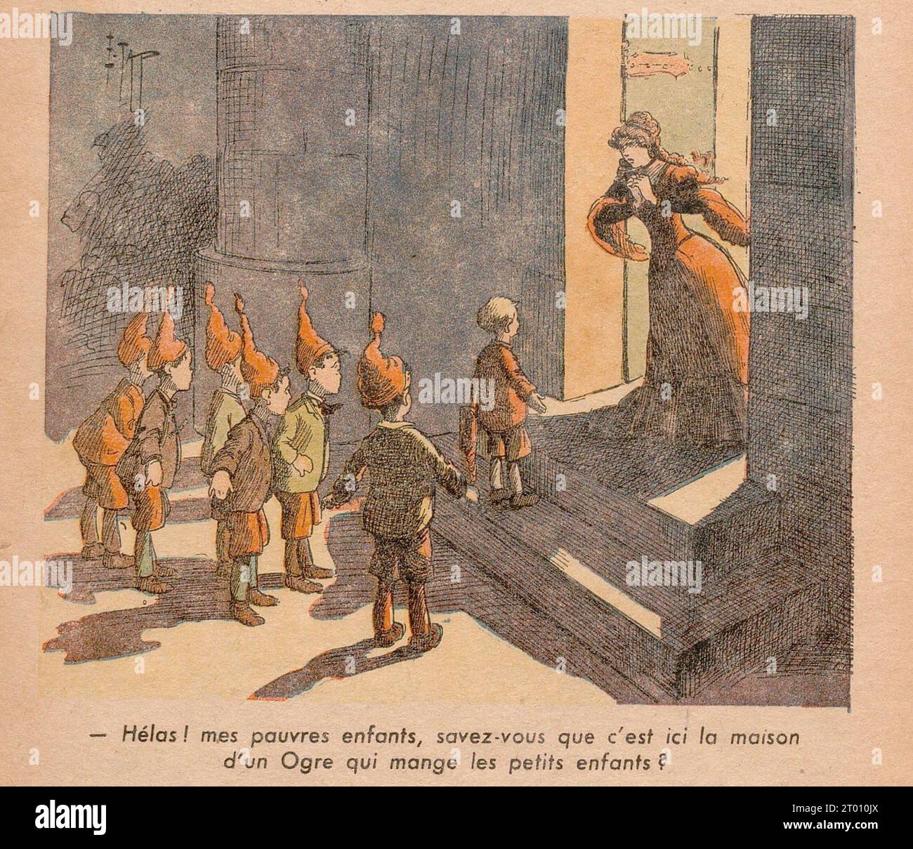 Little Thumb 'Alas! poor babies, whither are ye come? Do ye know that ...