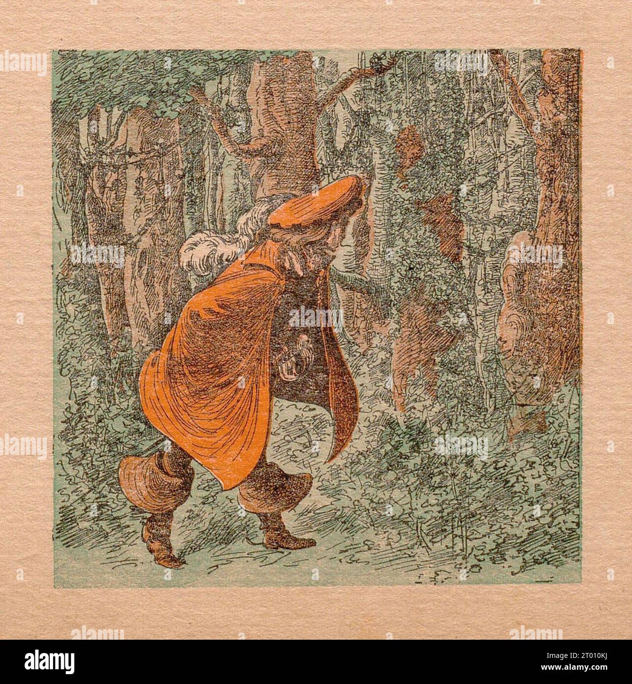 The Sleeping Beauty in the Wood Illustration published in "Les contes ...