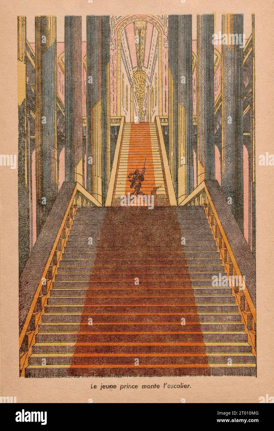 The Sleeping Beauty in the Wood 'He then crossed a court paved with ...