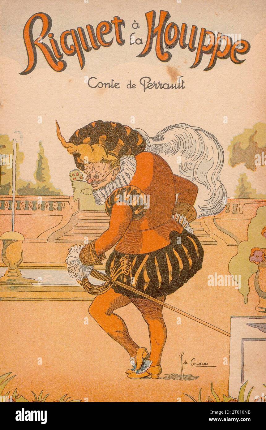 Riquet with the Tuft Illustration published in "Les contes de Perrault ...