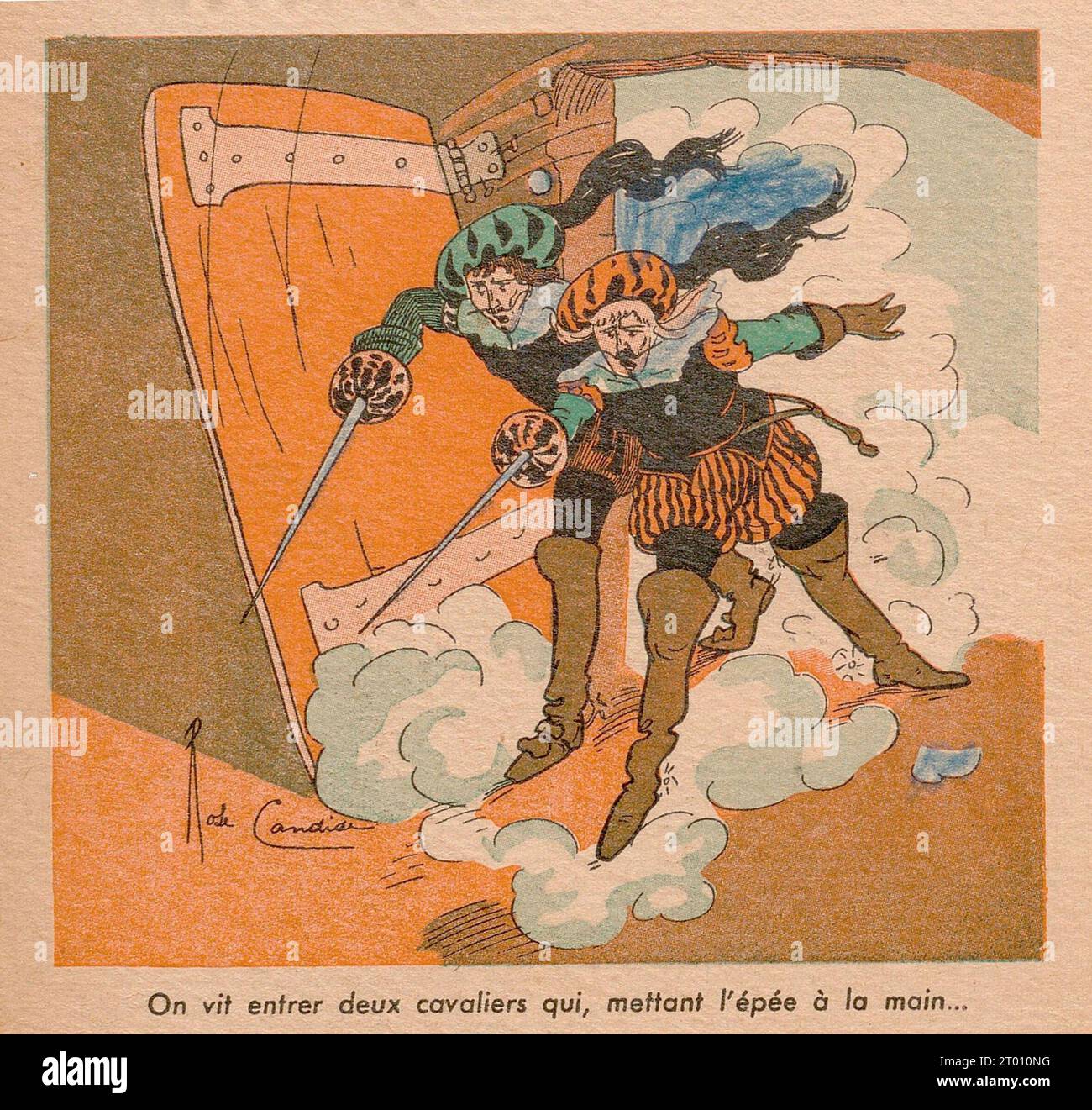 Bluebeard 'The gate was opened, and presently entered two horsemen, who ...