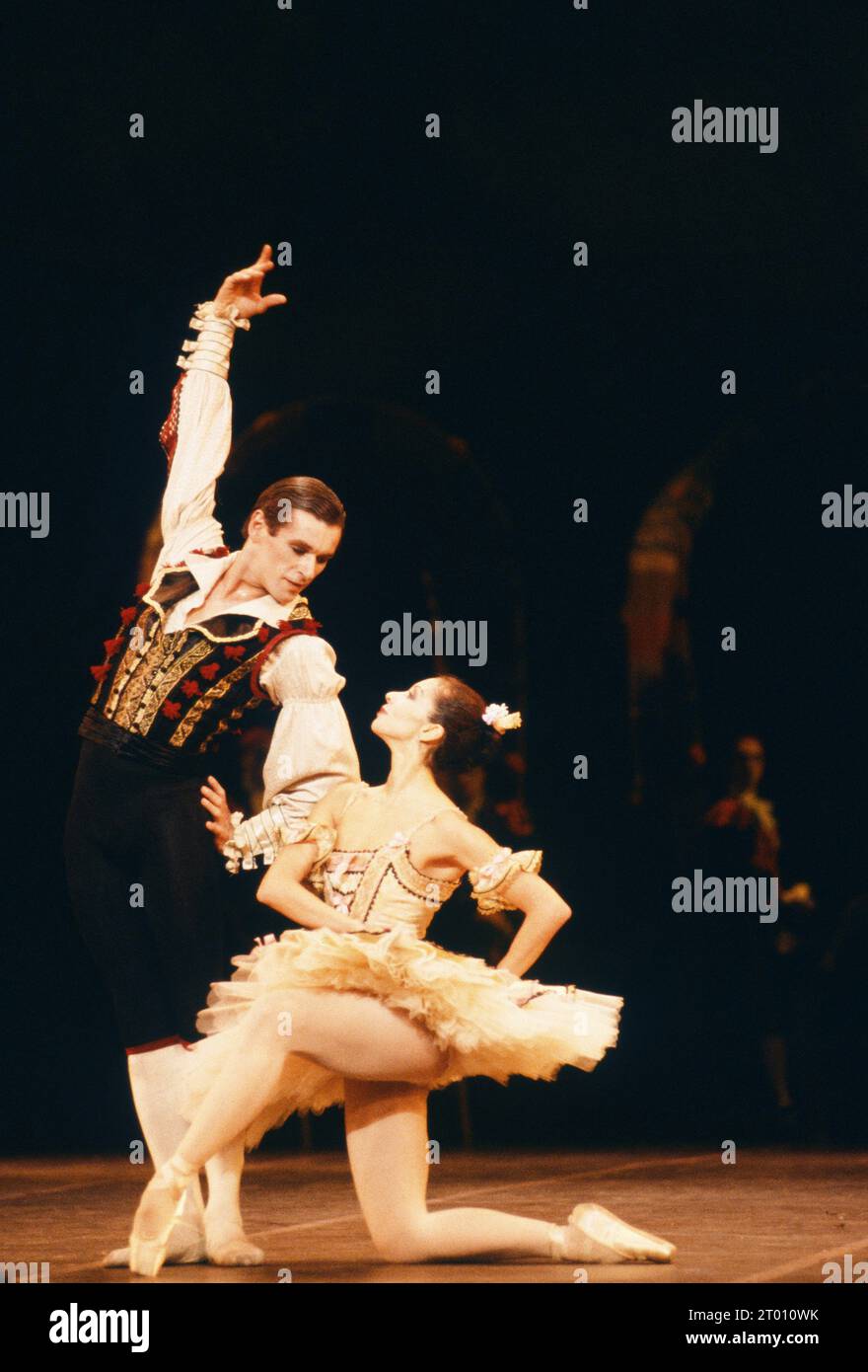 French ballet dancer Patrick Dupond on stage at the Opéra Garnier in ...