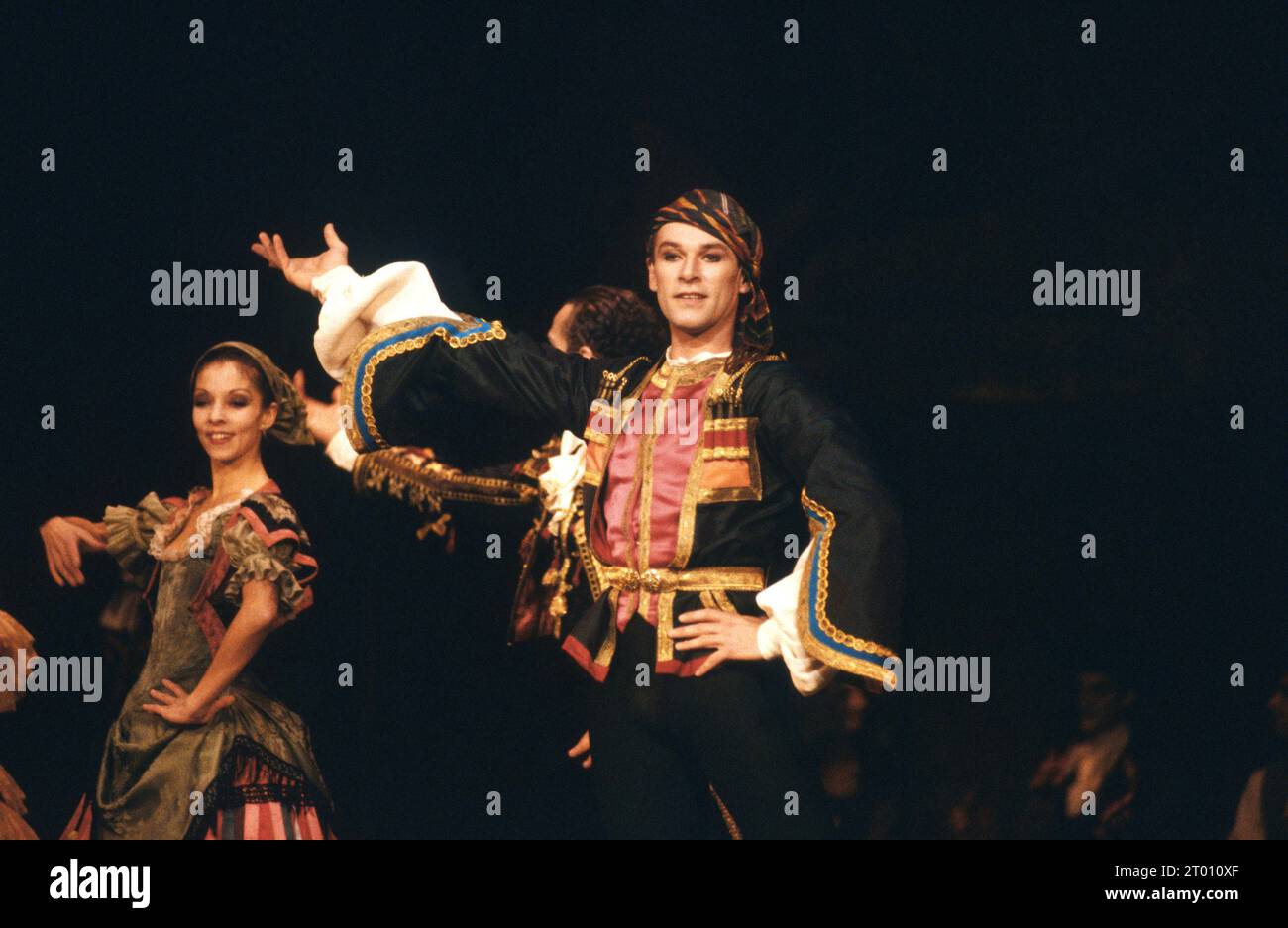 French ballet dancer Patrick Dupond on stage at the Opéra Garnier in ...