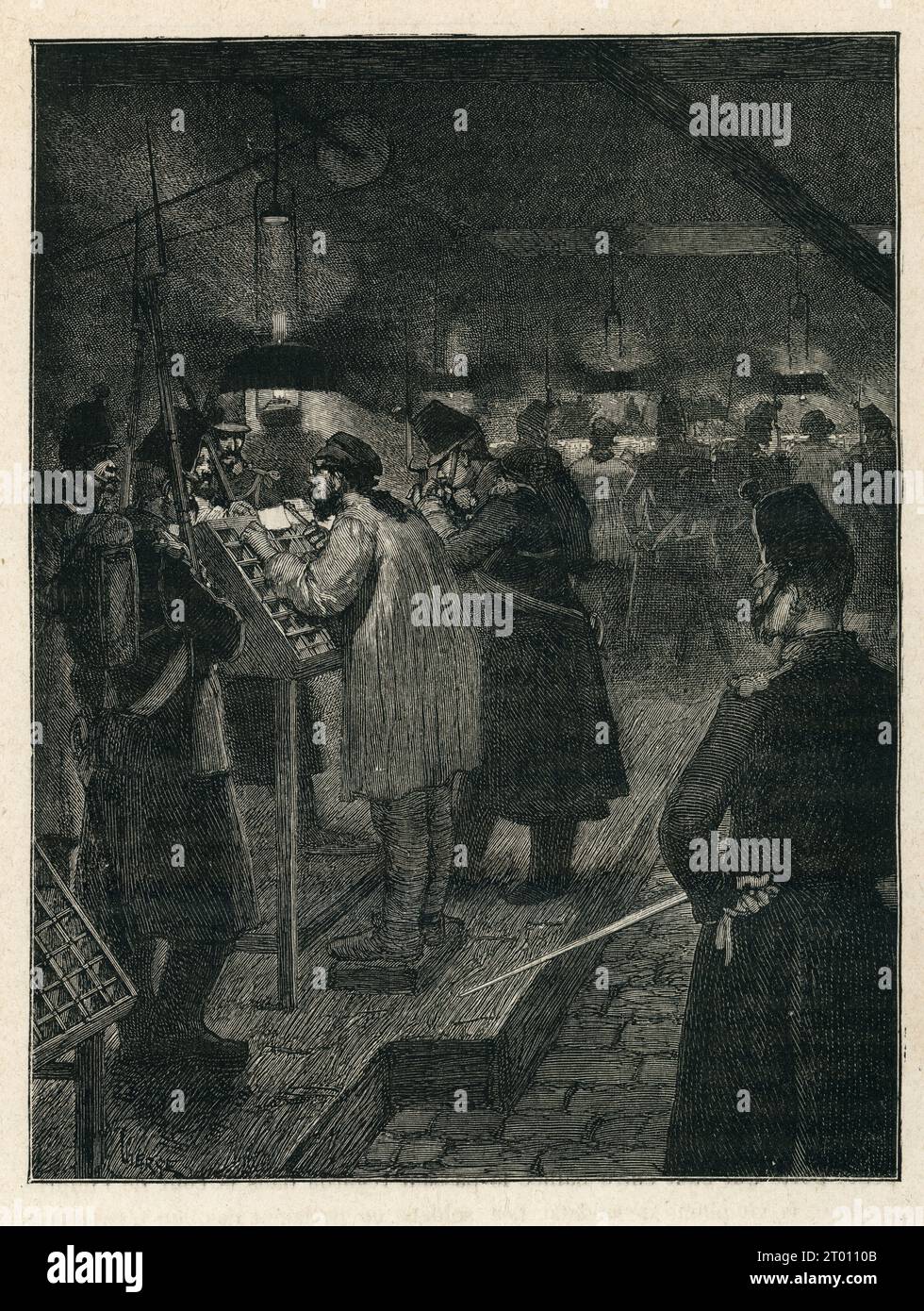 First part (Day one), chapter III. The workers of the Imprimerie ...