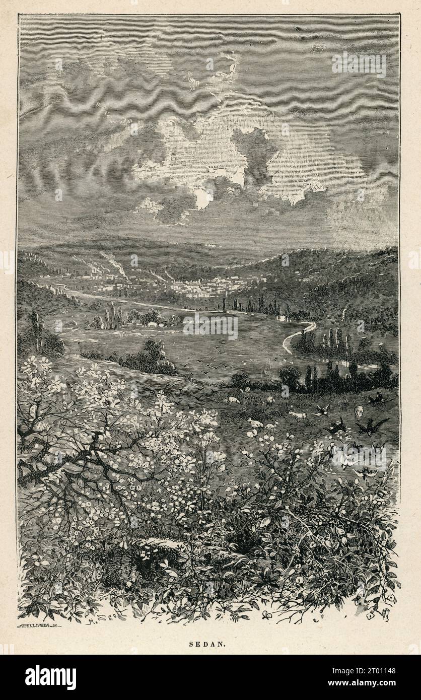 Conclusion, chapter I. Sedan. Illustrator: H. Scott. Engraver: A ...