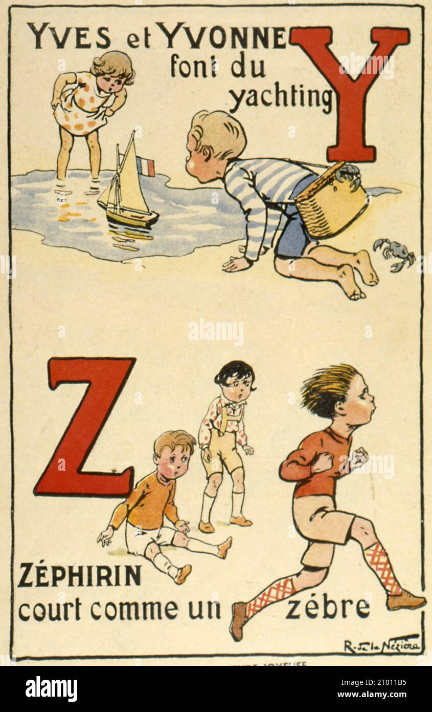 1920s french children hi-res stock photography and images - Alamy