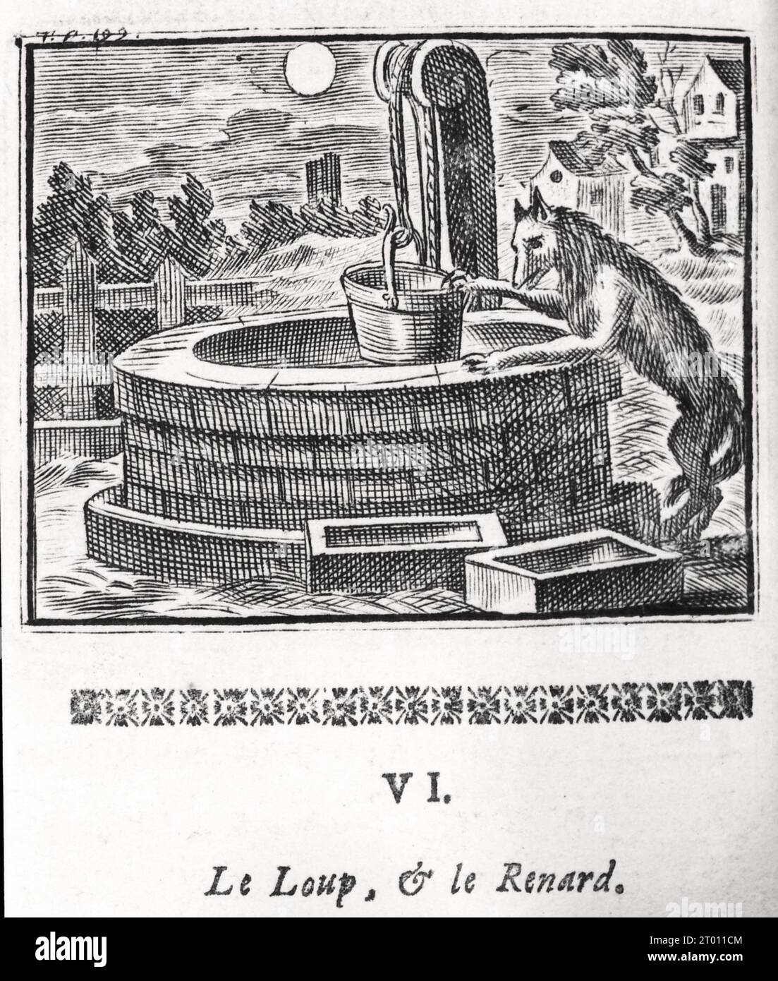 Le Loup et le Renard (The Wolf and the Fox) The Fables of La Fontaine ...