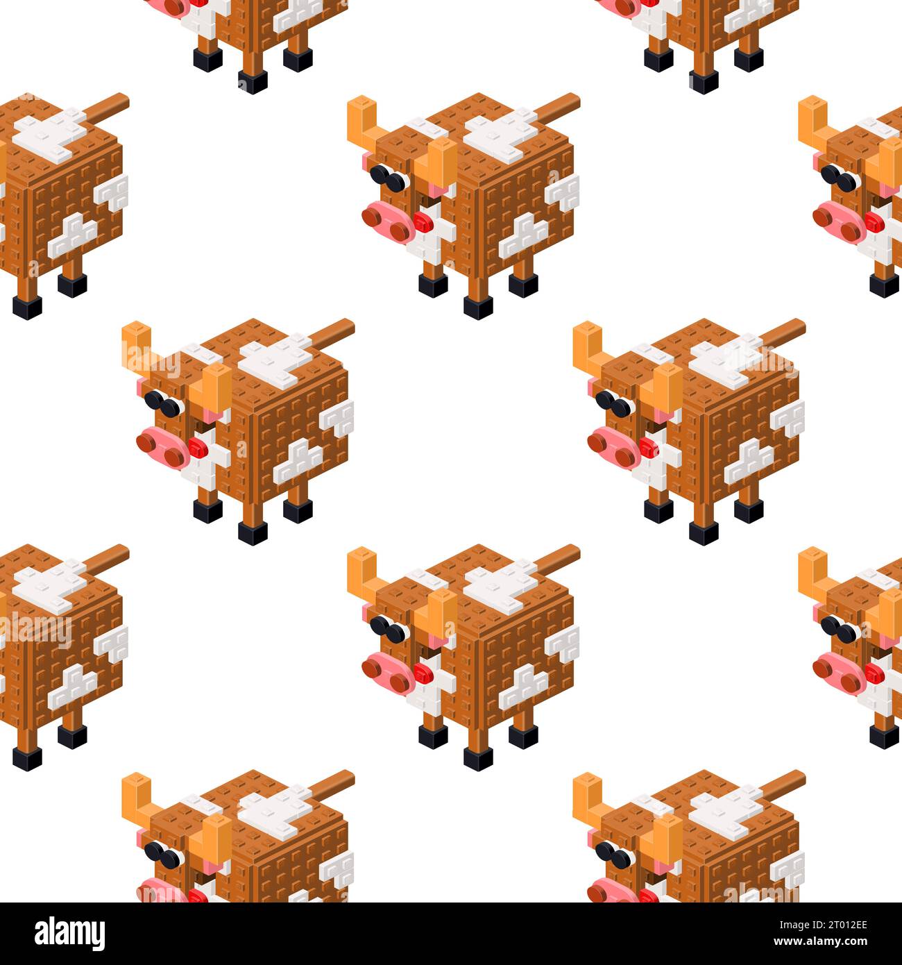 Plastic cow toy Stock Vector Images - Alamy