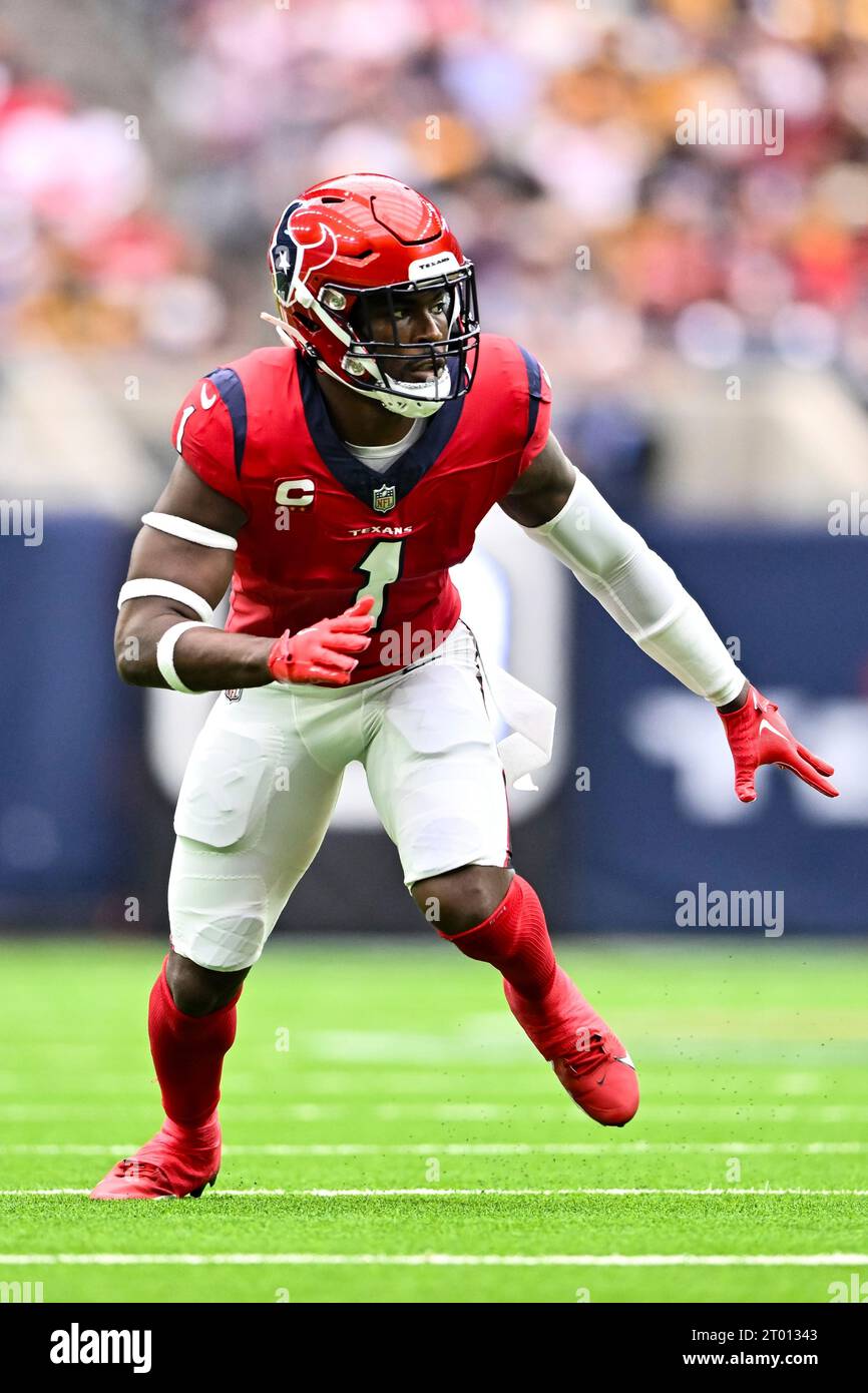 Houston Texans safety Jimmie Ward (1) in action during the first half ...