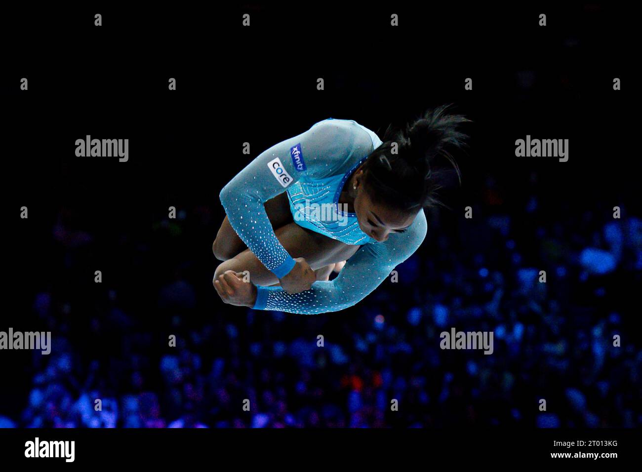 Antwerp, Belgium, 1st October 2023: Simone Biles (USA) on the Balance ...
