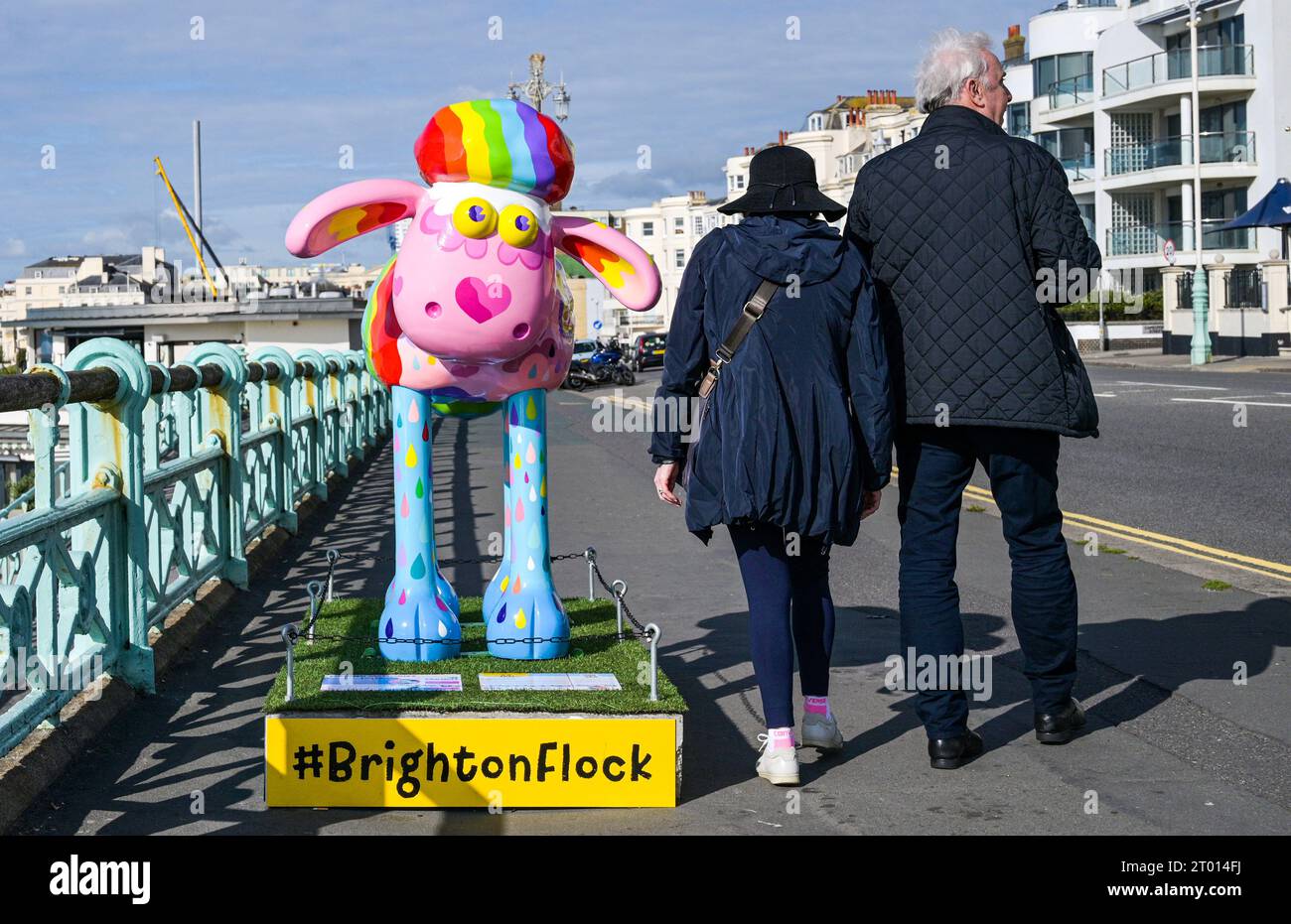 Shaun the sheep sculpture hi-res stock photography and images - Alamy