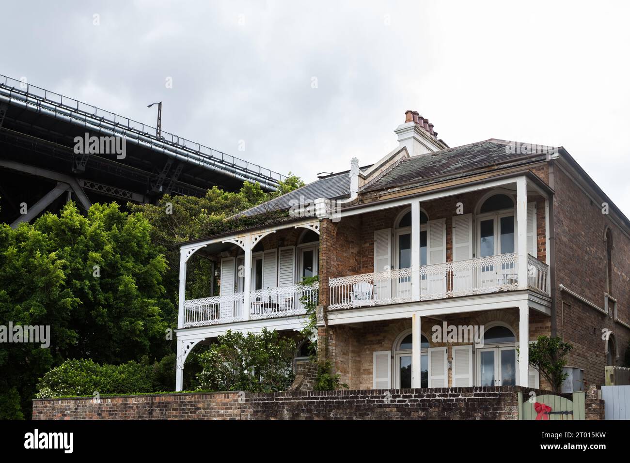 A Federation House, in Milsons Point, North Sydney Stock Photo - Alamy