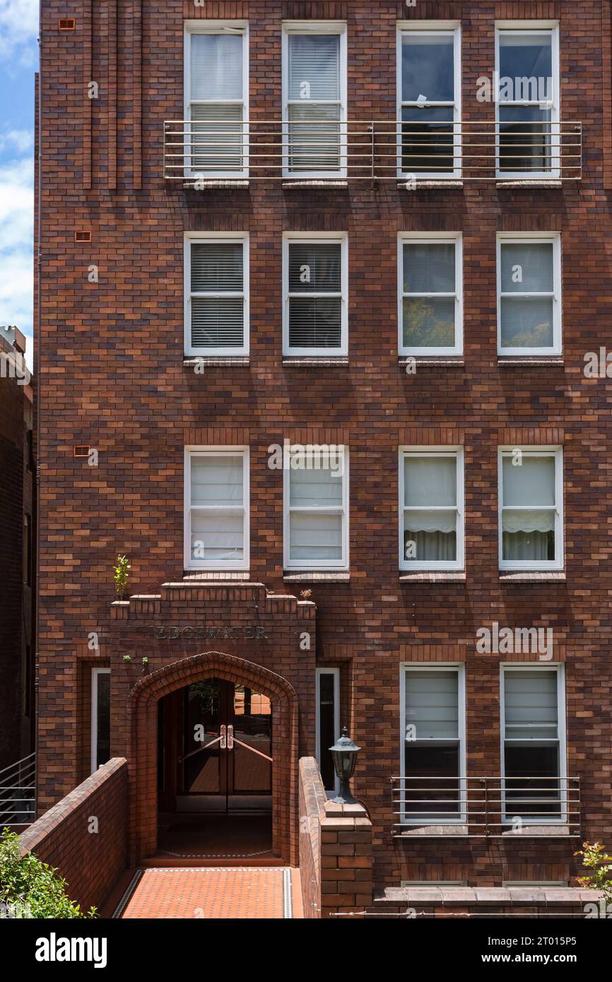 Edgewater, Art Deco Apartments and Residential Buildings, Elizabeth Bay ...