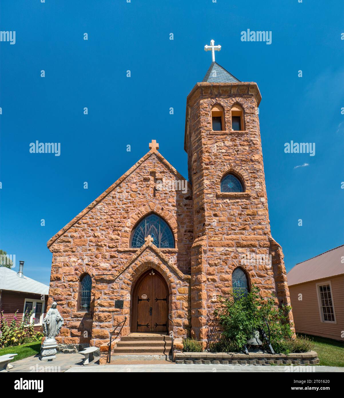 Saint Mary of the Assumption Church, 1901, neogothic, in village of ...
