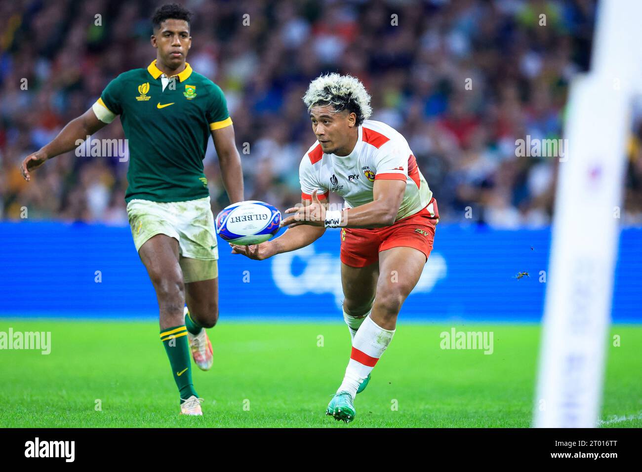 Marseille, France. 01st Oct, 2023. Canan Moodie #13 of South Africa and ...