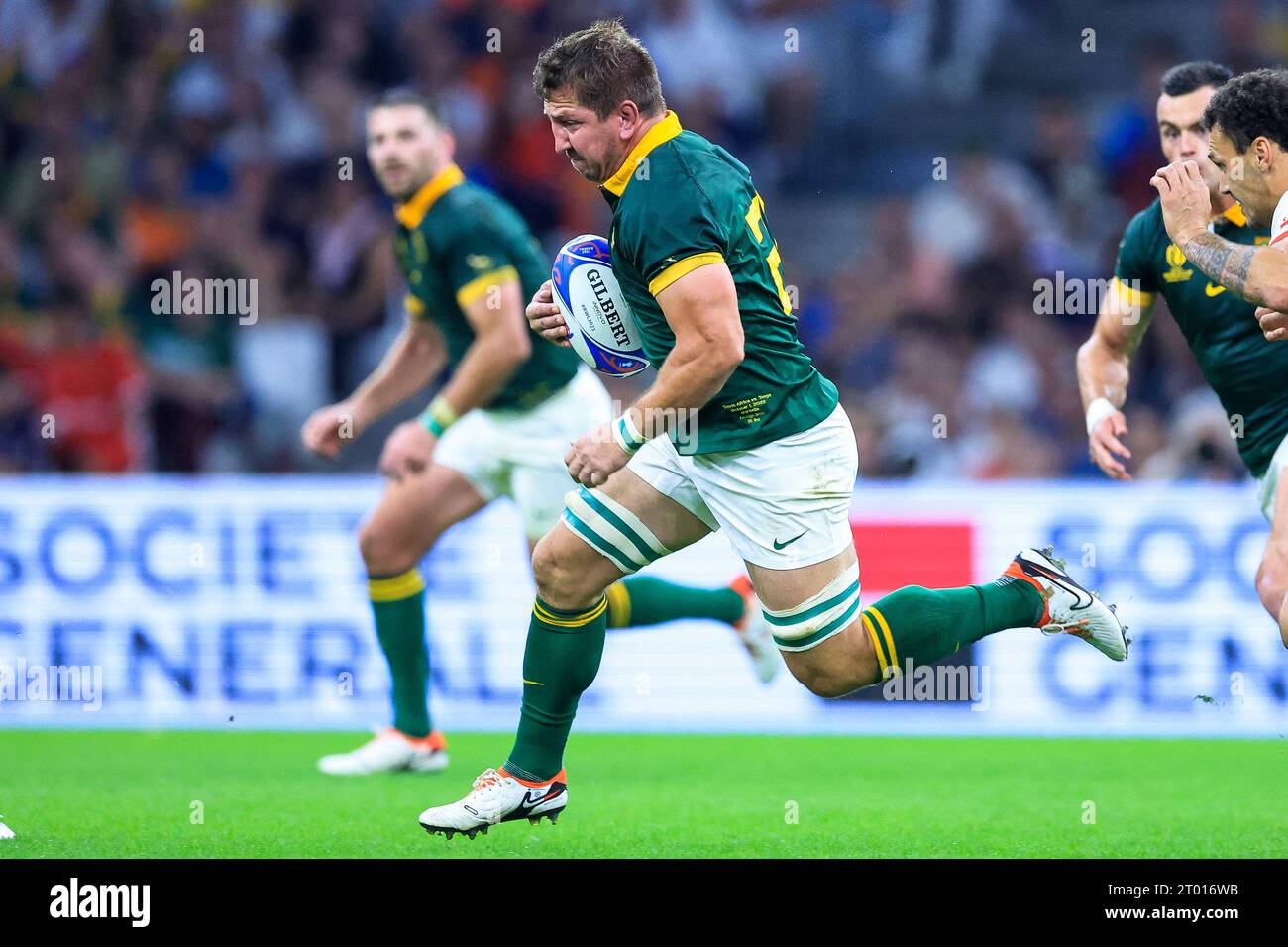 Kwagga Smith #20 of South Africa during the Rugby World Cup match ...