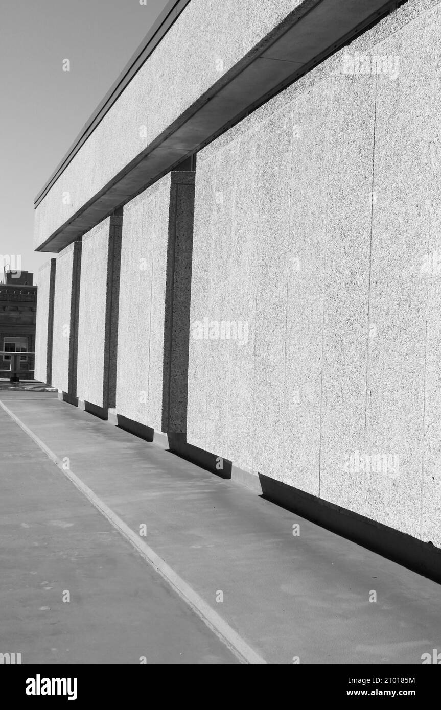 Classic brick building on Black and White Stock Photos & Images - Alamy