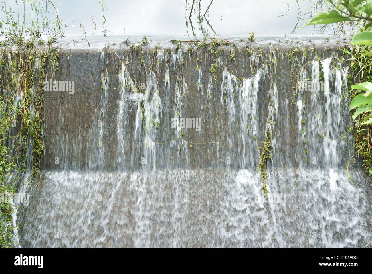 sewer at reservoir camping point for traveler to waterfall at Jetkod ...