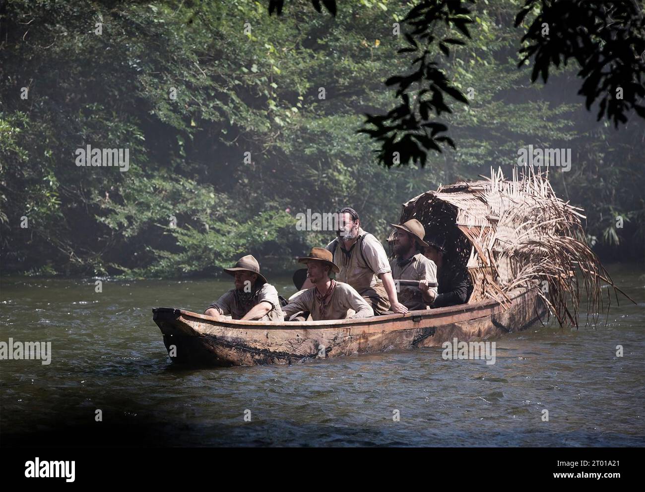 THE LOST CITY OF Z 2017 Amazon Studios film with Tom Holland at left ...
