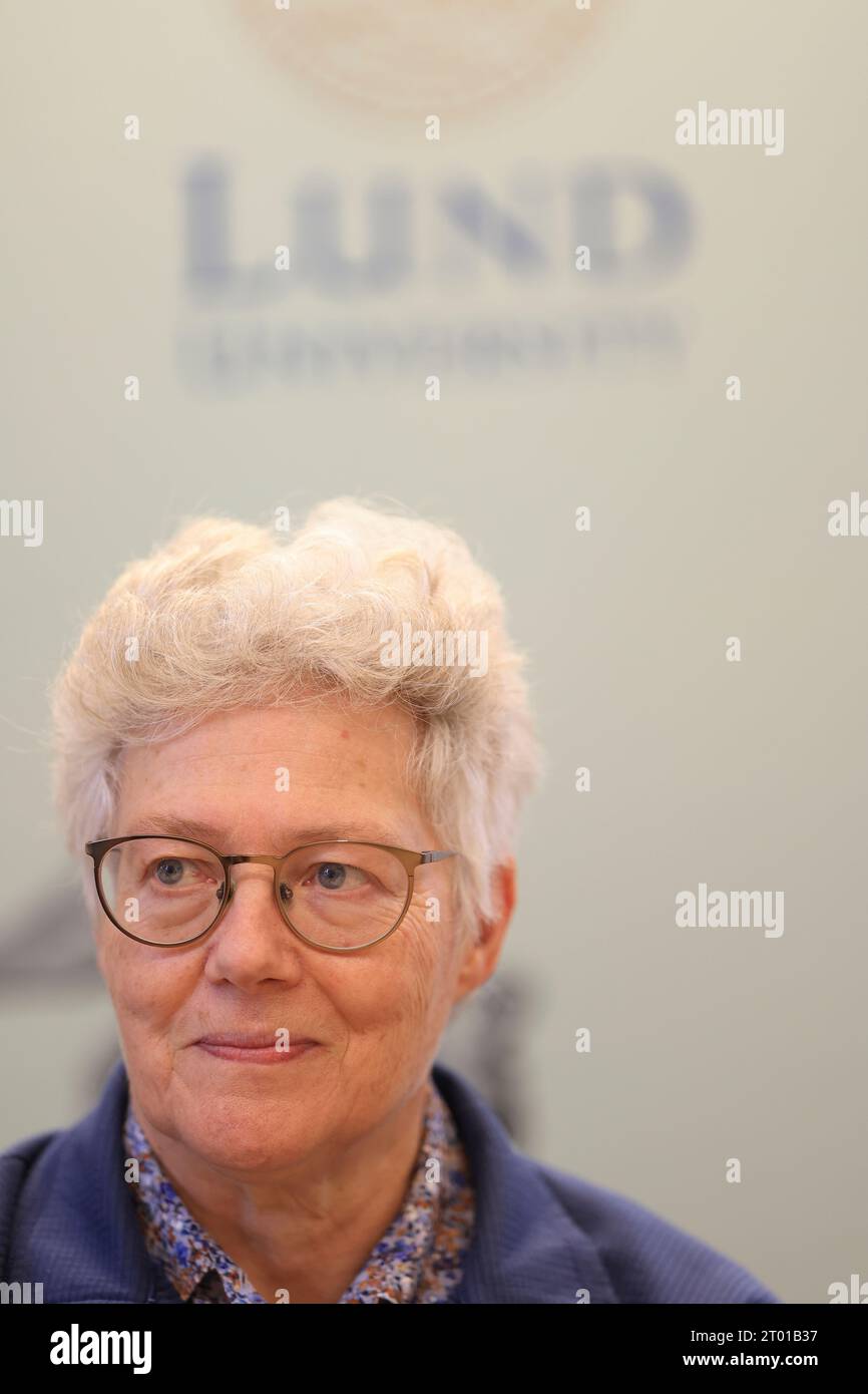 Stockholm, Sweden. 03rd Oct, 2023. LUND 2023-10-03The French-Swedish ...