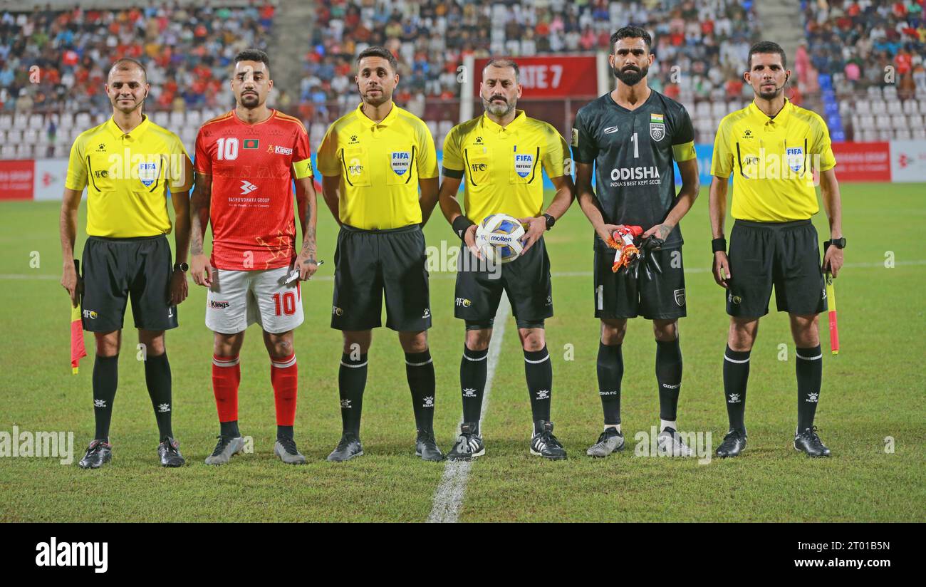 AFC Cup 2023-24 Group-D match between Basundhara Kings of Bangladesh ...