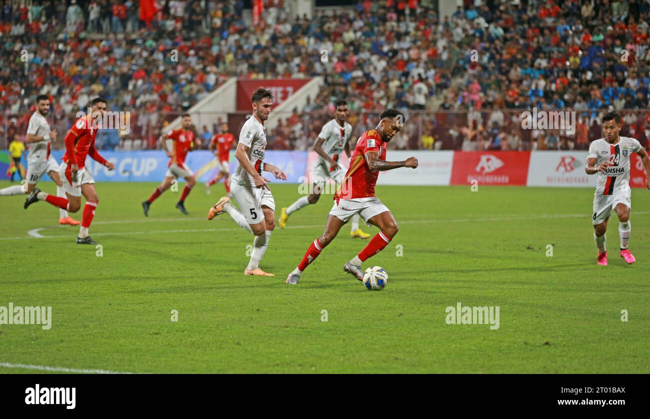 AFC Cup 2023-24 Group-D match between Basundhara Kings of Bangladesh ...