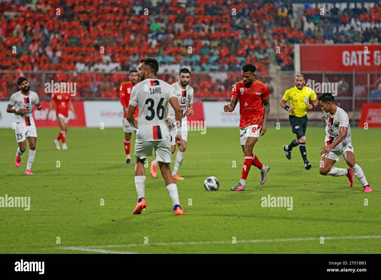 AFC Cup 2023-24 Group-D match between Basundhara Kings of Bangladesh ...