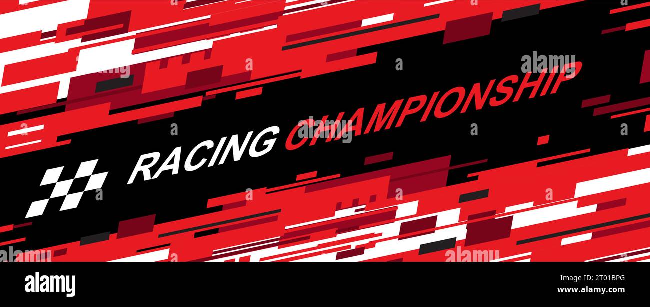 Racing speed background, vector illustration abstraction in car track ...