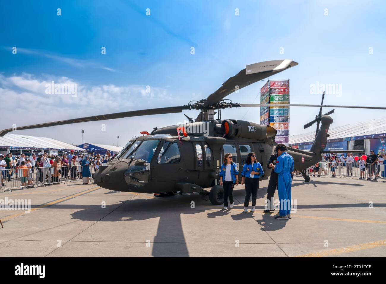 Ankara, Turkey - September 2, 2023: TAI T-70 General Purpose Helicopter ...