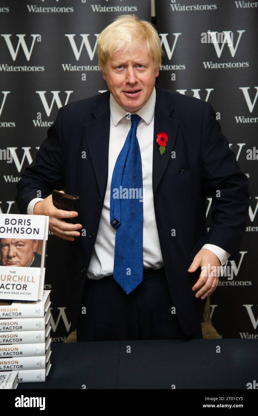 London, UK. 24 Oct 2014. Mayor Of London Boris Johnson launches his new ...
