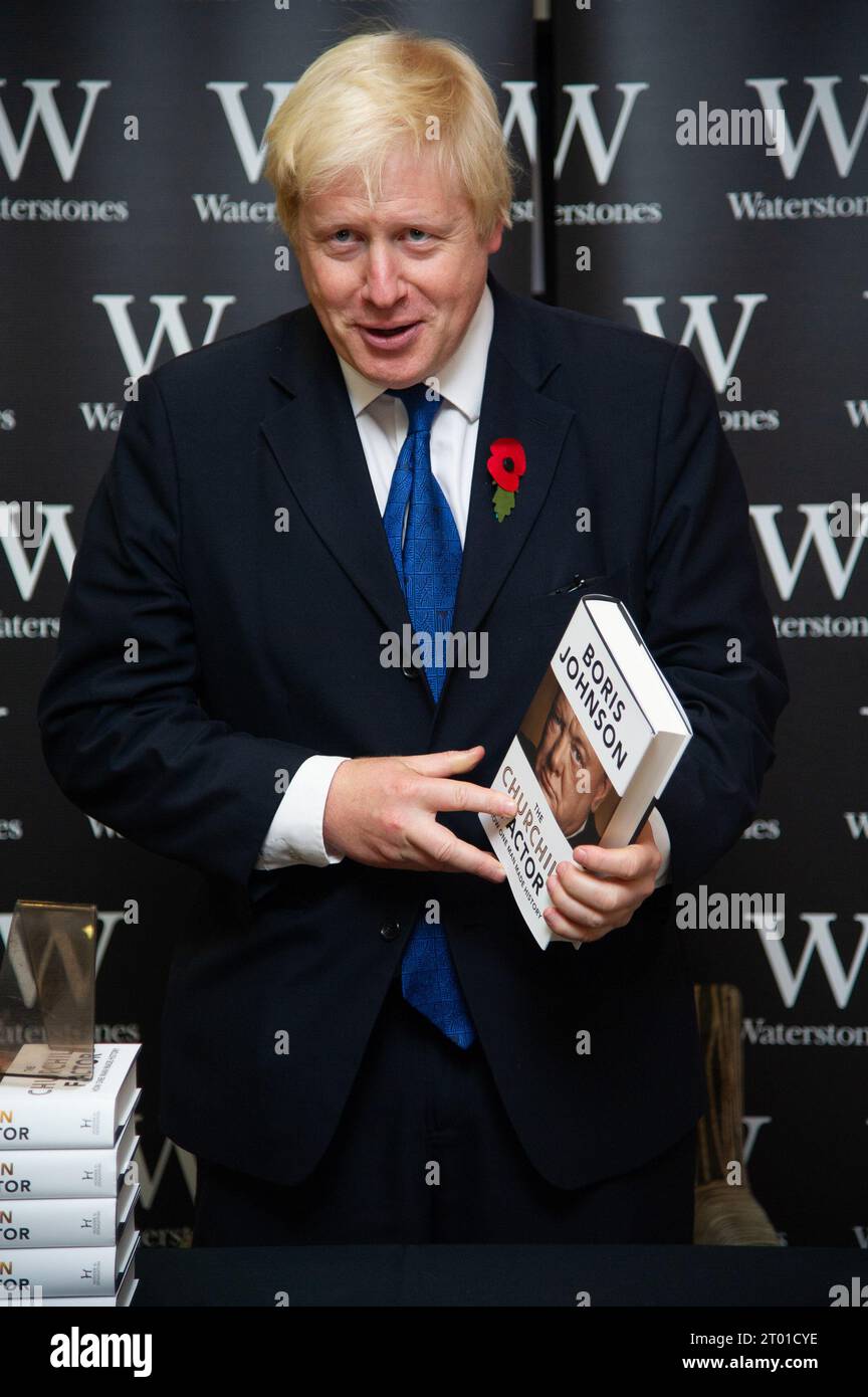 London, UK. 24 Oct 2014. Mayor Of London Boris Johnson launches his new ...