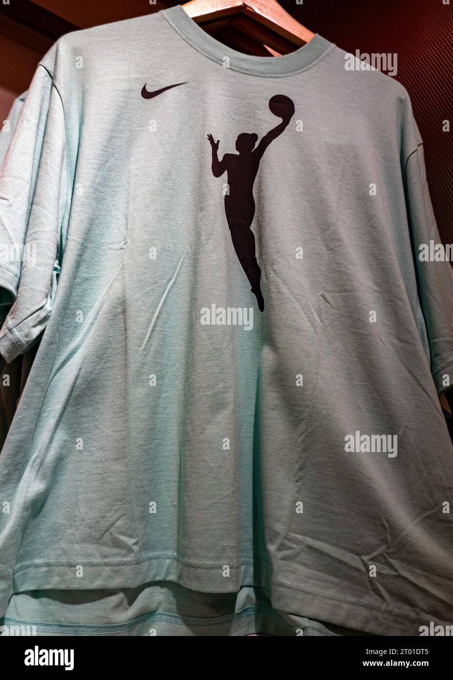 The flagship NBA store on fifth Avenue carries a full range of WNBA ...