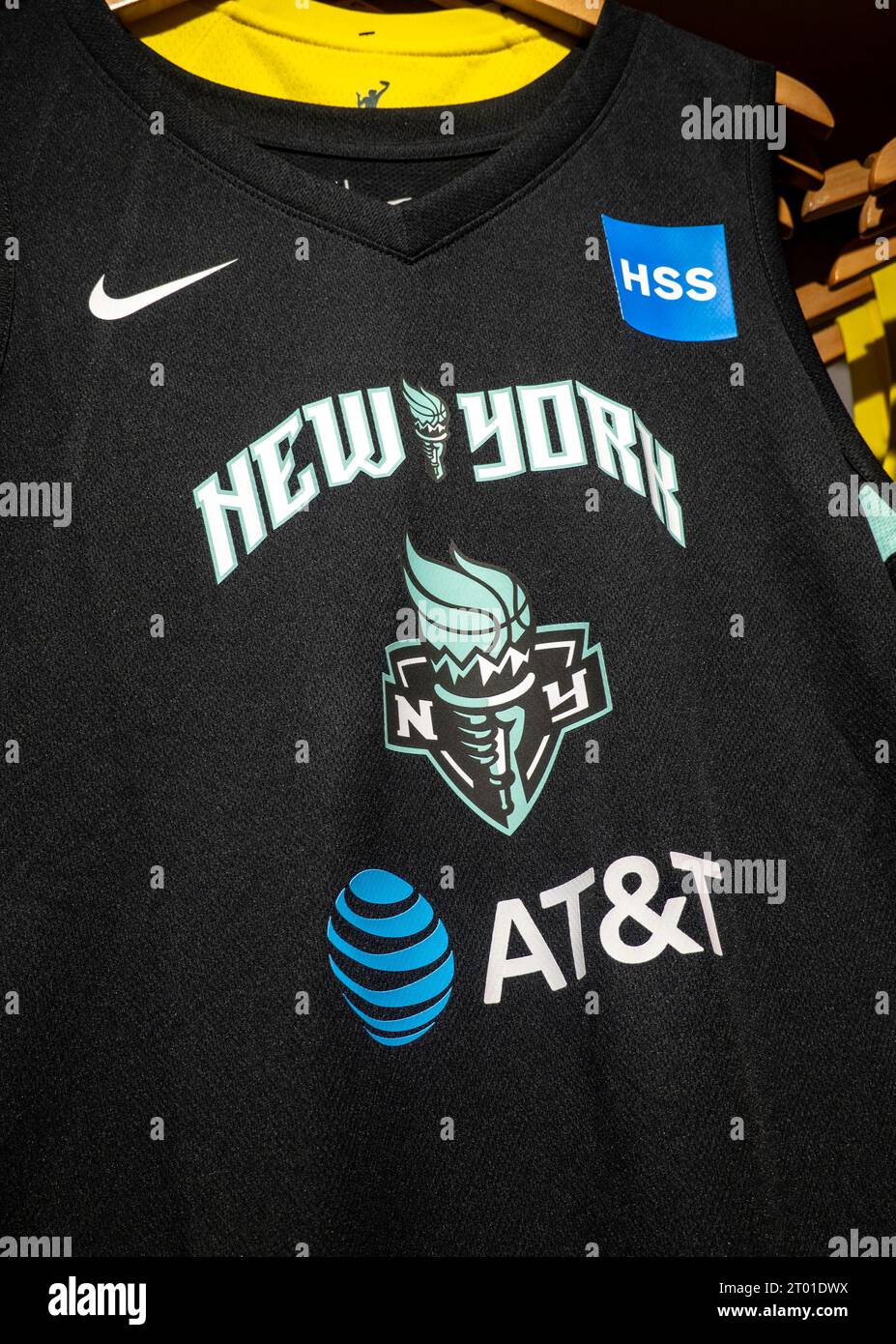 The flagship NBA store on fifth Avenue carries a full range of WNBA ...